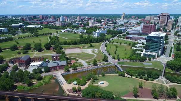 Aerial Richmond VA Browns Island Gambles Hill Park 4k — Stock Video ...