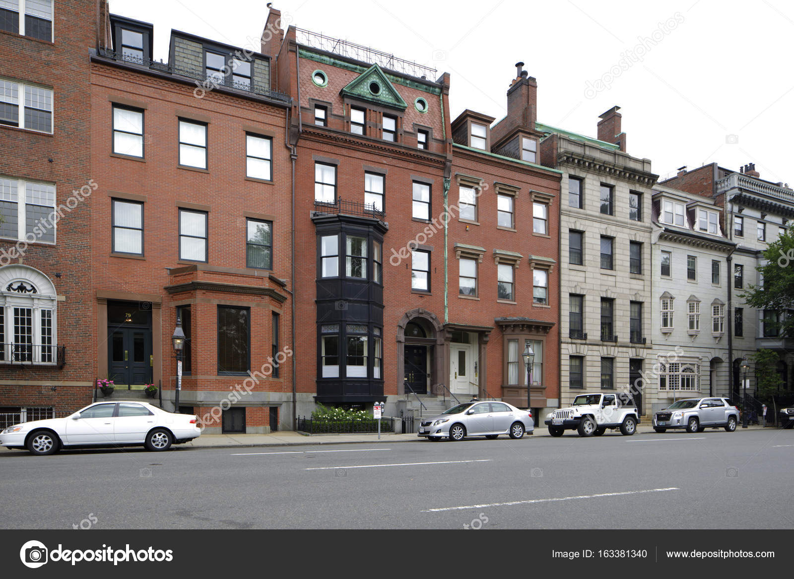 Brownstones Boston Ma