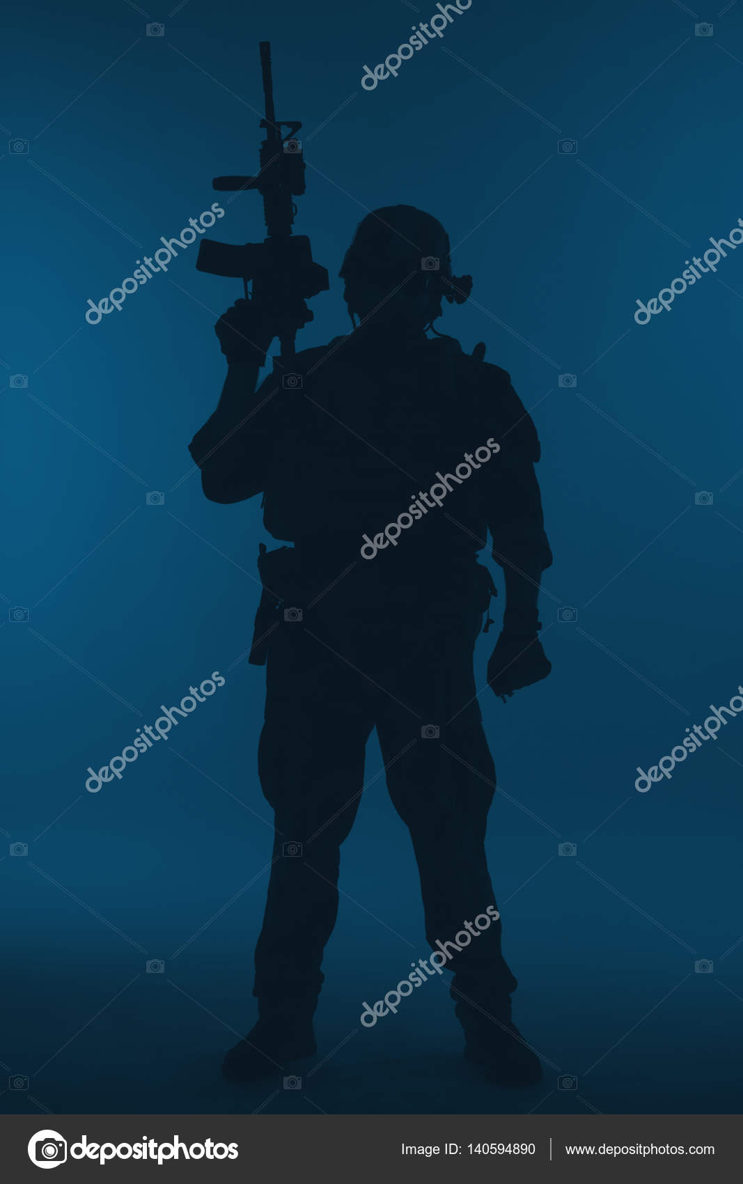 Marinesoldatensilhouette