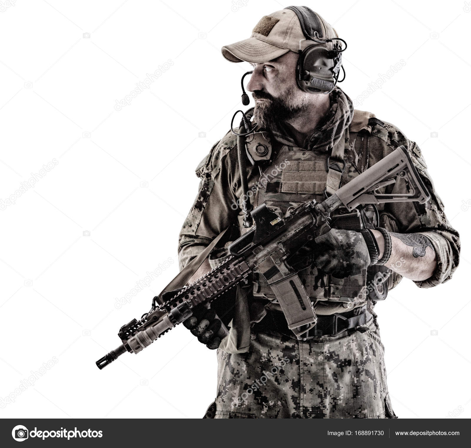 Special Forces Operator — Stock Photo © zabelin #168891730