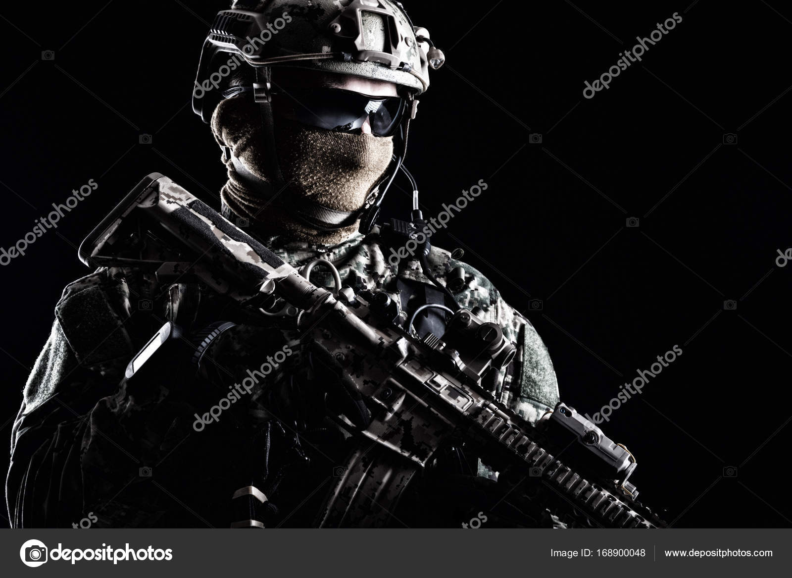 Special Forces Operator — Stock Photo © zabelin #168900048