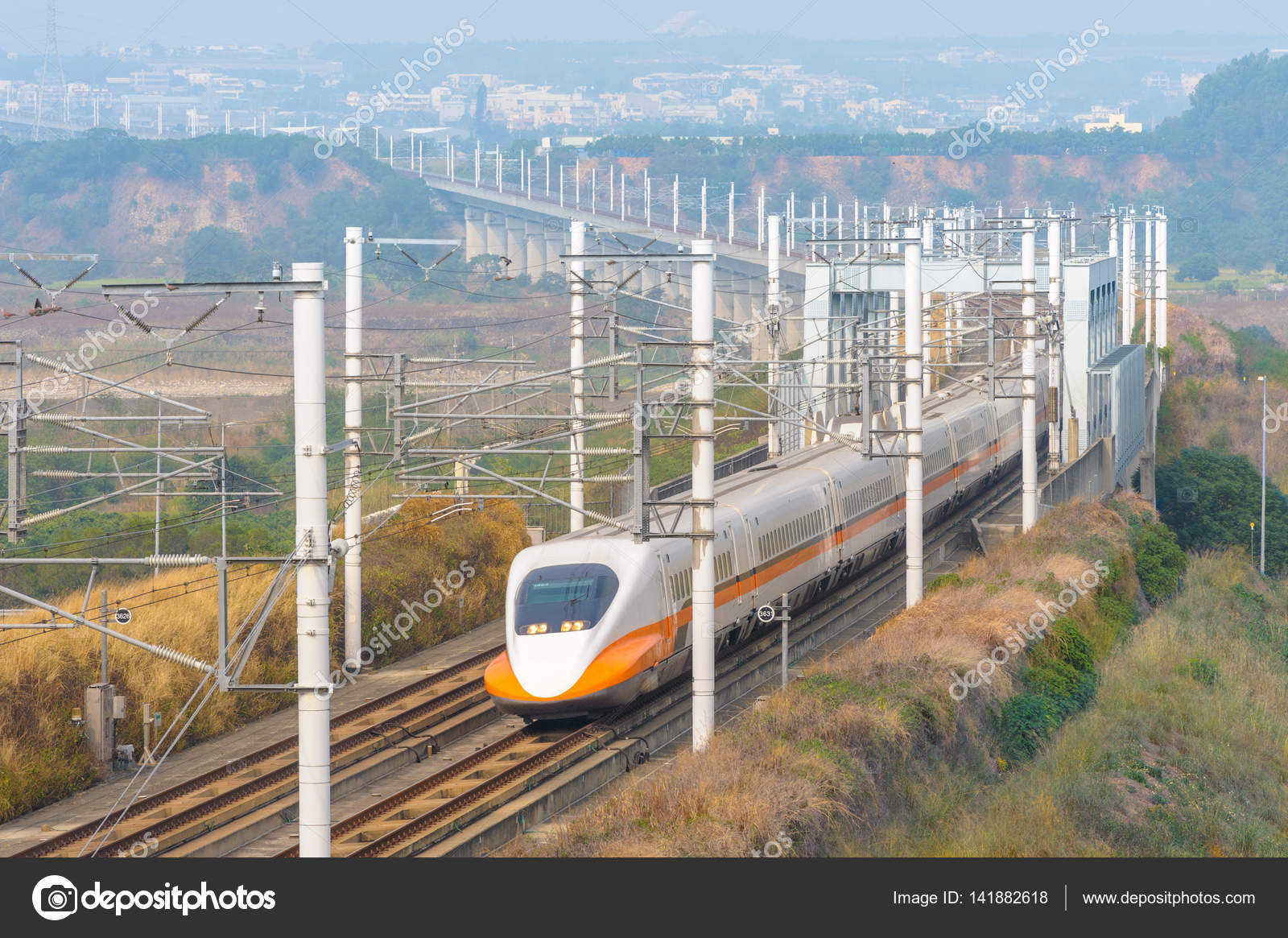 Train on the railway in Taiwan – Stock Editorial Photo © richie0703 ...