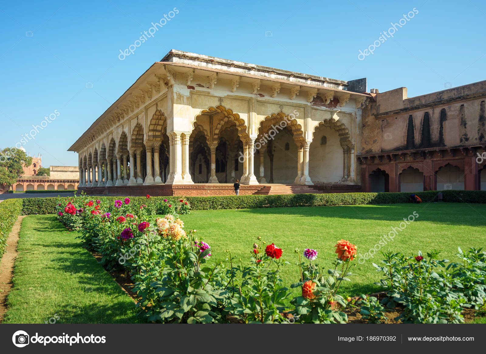 Agra Fort Diwan Hall Public Audience India Stock Photo by ©richie0703 ...