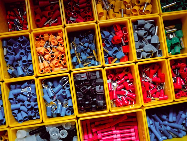 Details and textures of electrical equipment. - Stock Image - Everypixel