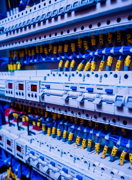 Voltage Switchboard Circuit Breakers Stock Photo by ©Romaset 176992260