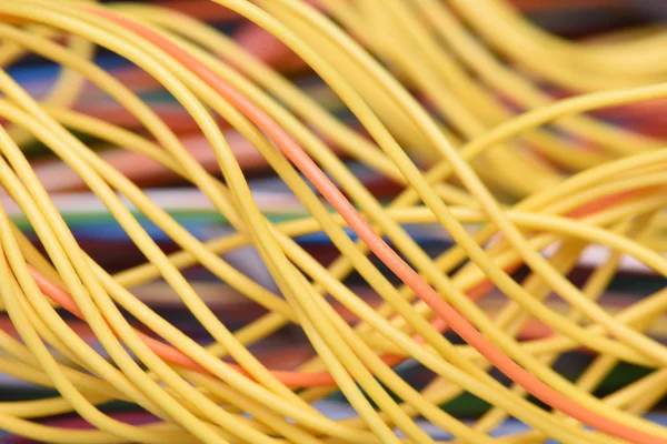 Cable and wire in internet network systems - Stock Image - Everypixel