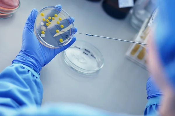 Demonstration of processes in the chemical laboratory. - Stock Image ...