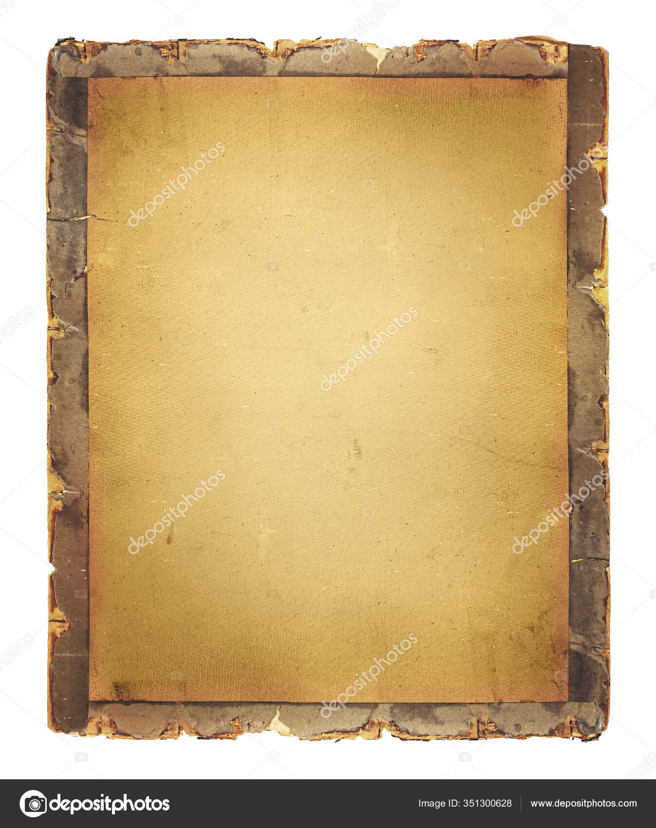 Old Vintage Paper Grunge Border Brown Paper Texture Vintage Paper Stock ...