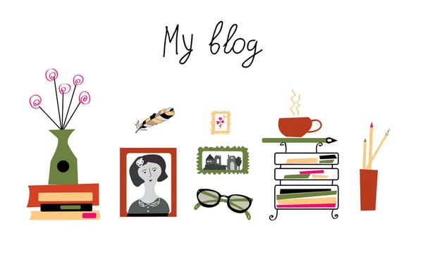 Blog background Stock Vectors, Royalty Free Blog background ...