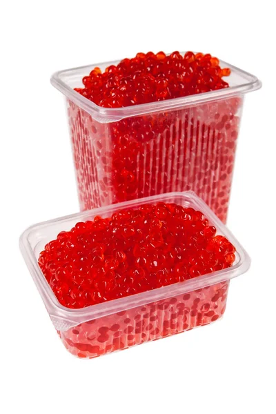Red Caviar Isolated Studio Background — Stock Photo © fotoskat #351856658