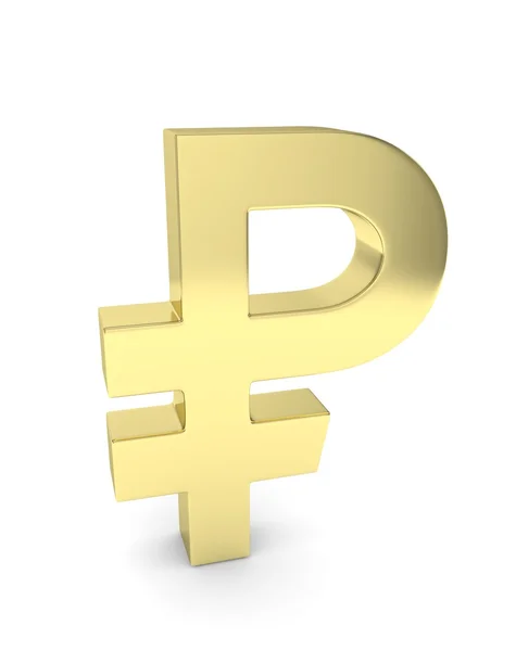 Russian ruble symbol — Stock Vector © AnnaDrozd #3189254