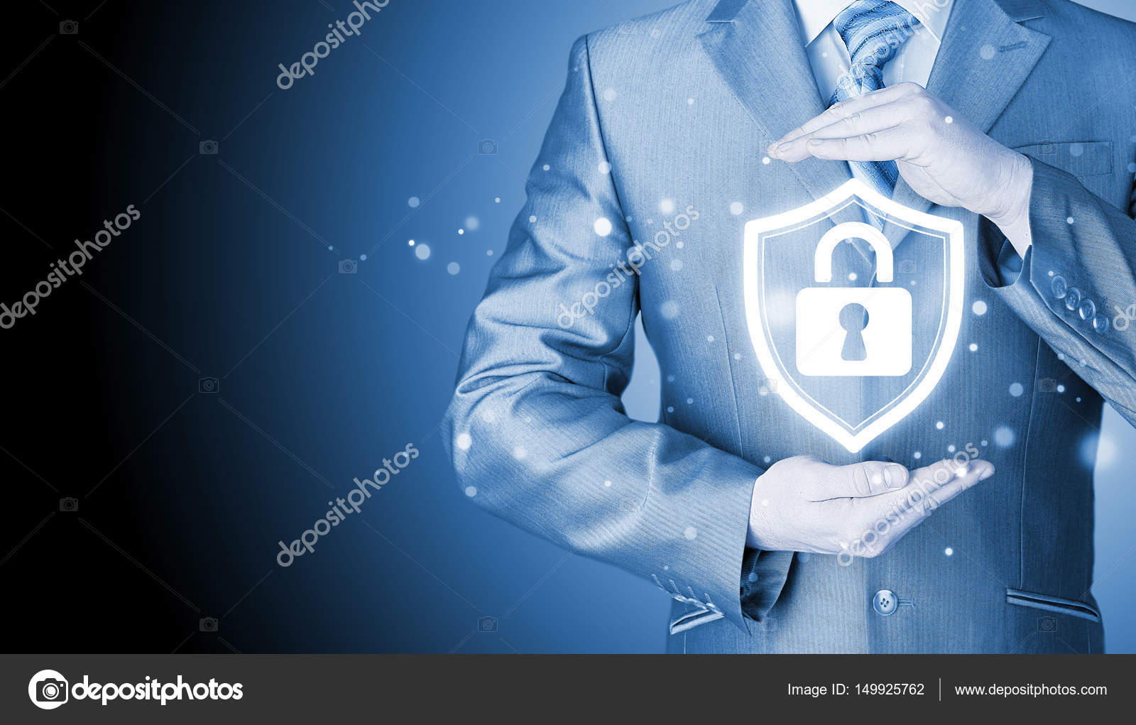 Data protection and insurance concept — Stock Photo © merznatalia ...