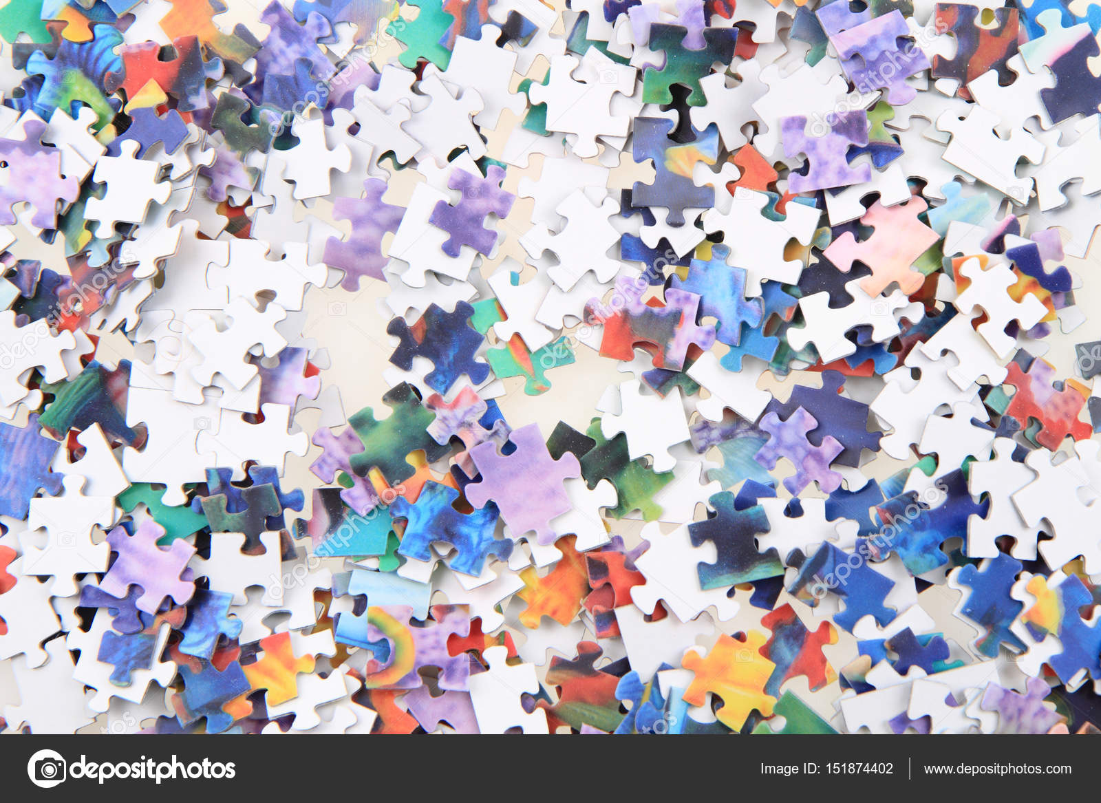Color puzzle background Stock Photo by ©jonnysek 151874402