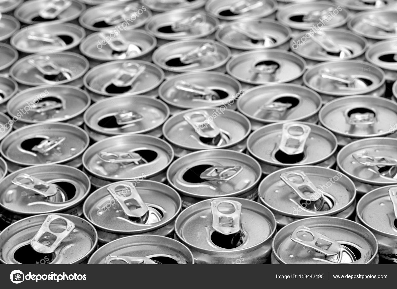 Empty energy drink cans Stock Photo by ©jonnysek 158443490