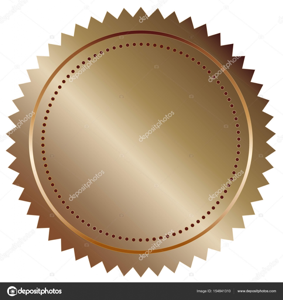 Bronze seal stamp Stock Vector by ©leonardo255 154841310