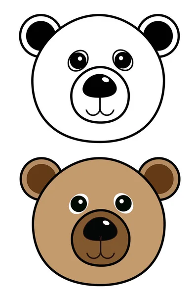 Teddy Bear Face Template