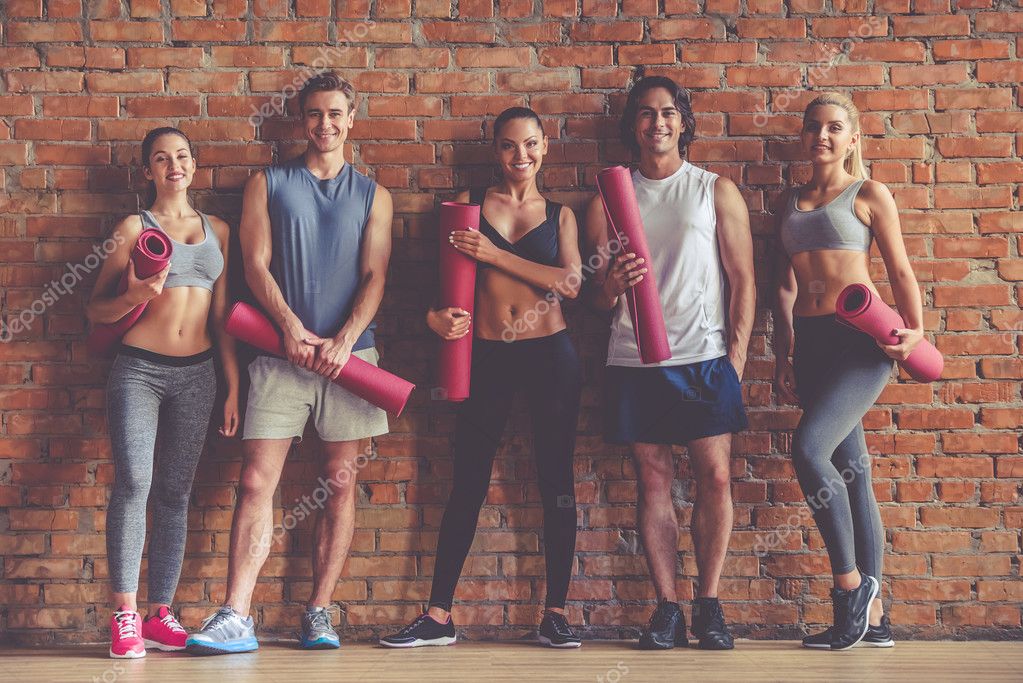 Beautiful sports team — Stock Photo © GeorgeRudy #124901284