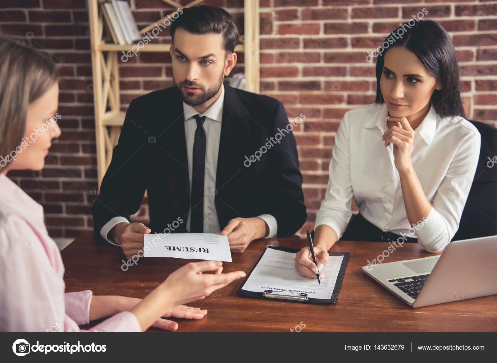 At the job interview Stock Photo by ©GeorgeRudy 143632679