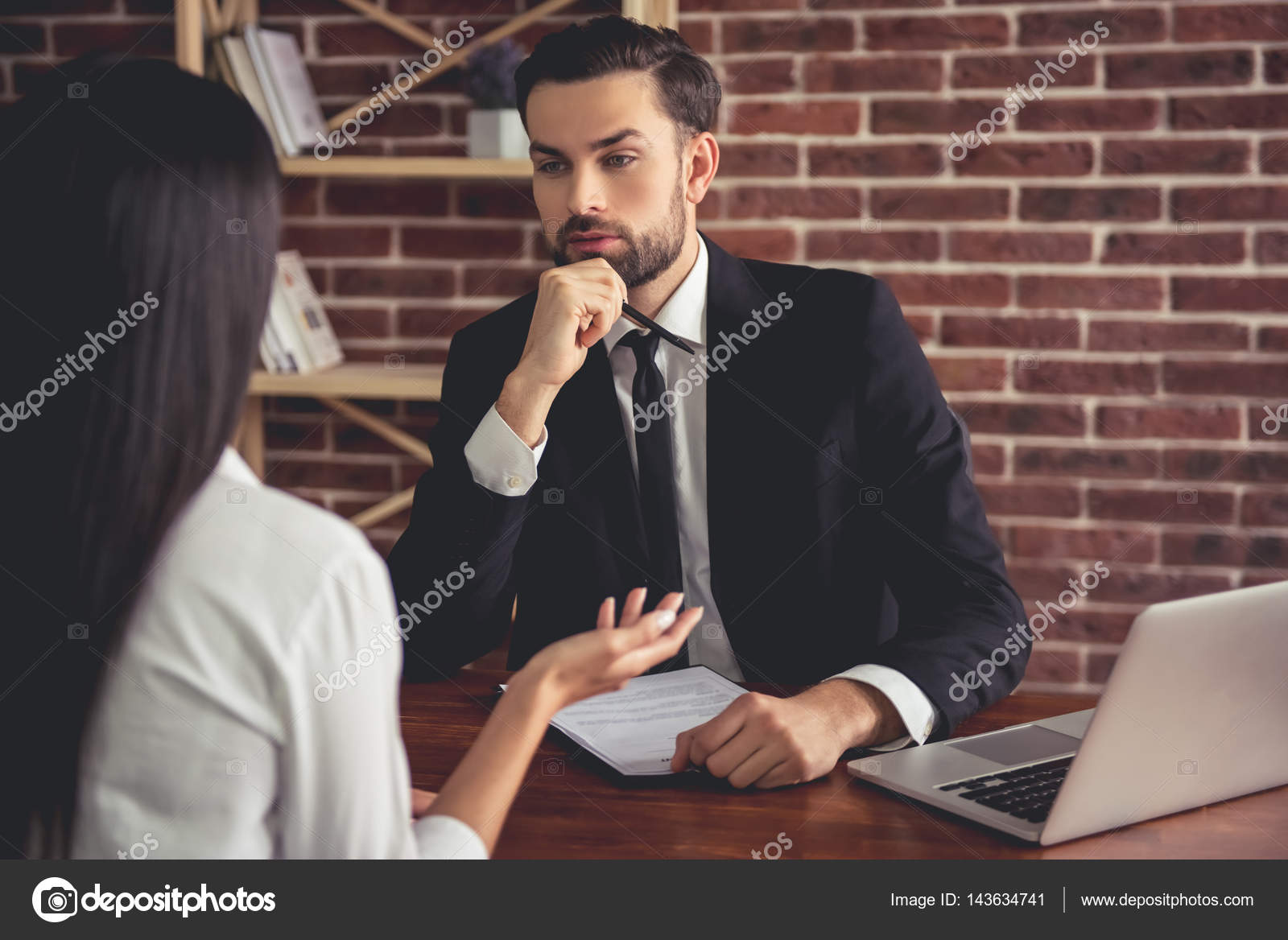 At the job interview Stock Photo by ©GeorgeRudy 143634741