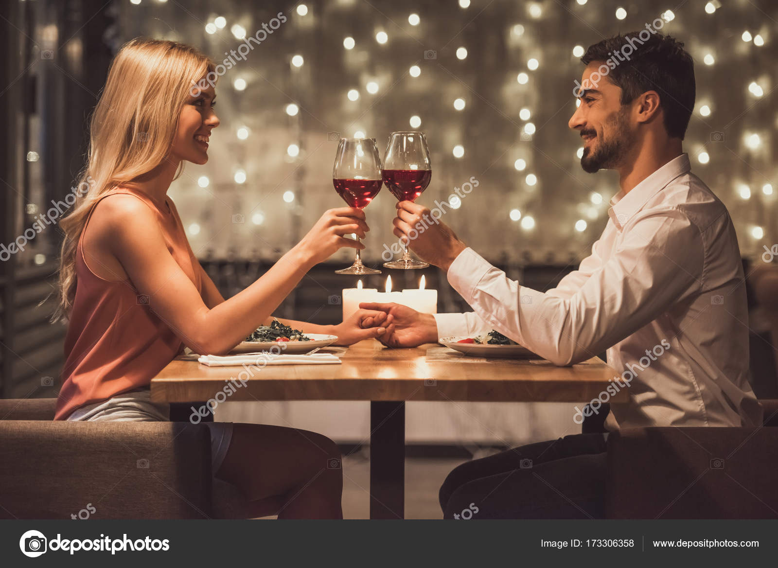 Couple on a date — Stock Photo © GeorgeRudy #173306358