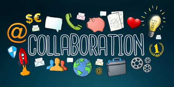 Collaboration cartoon Stock Photos, Royalty Free Collaboration cartoon ...