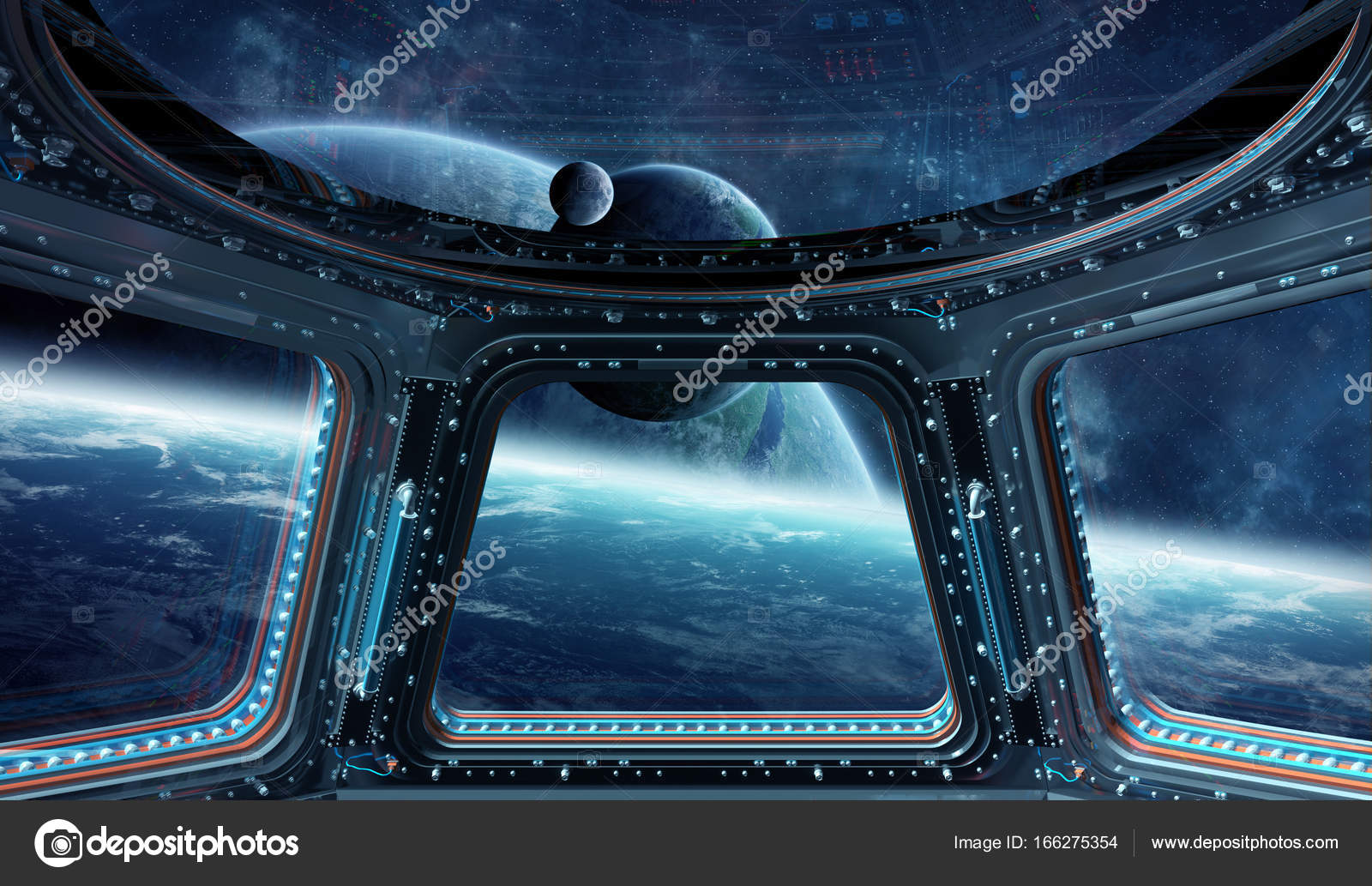 Outer Space Space Shuttle Windows