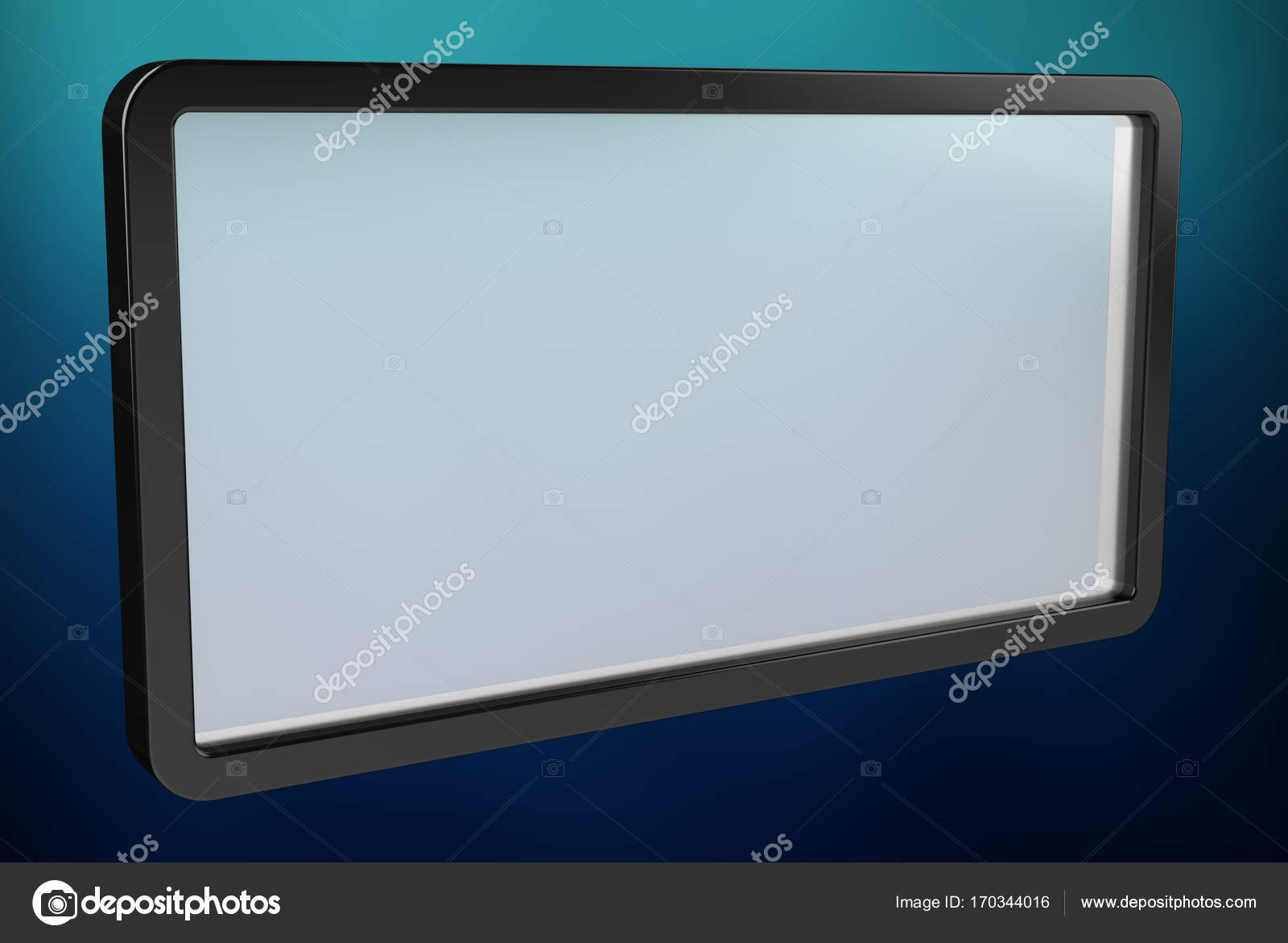 Simple digital screens tablet 3D rendering Stock Photo by ©sdecoret ...