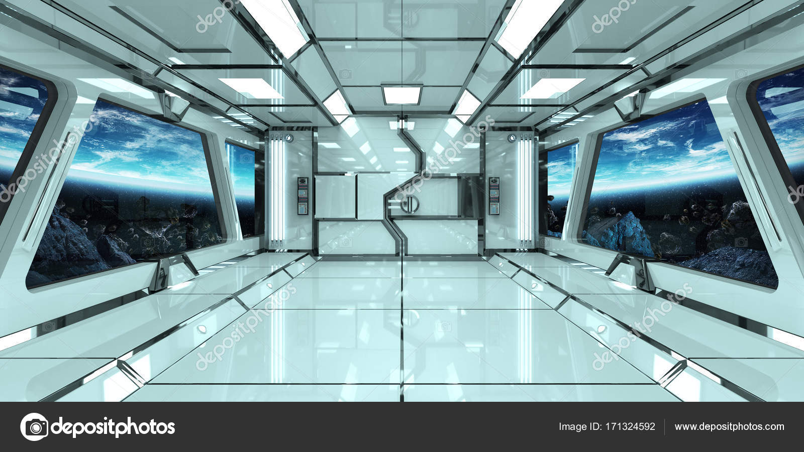 Inside Spaceship Outer Space