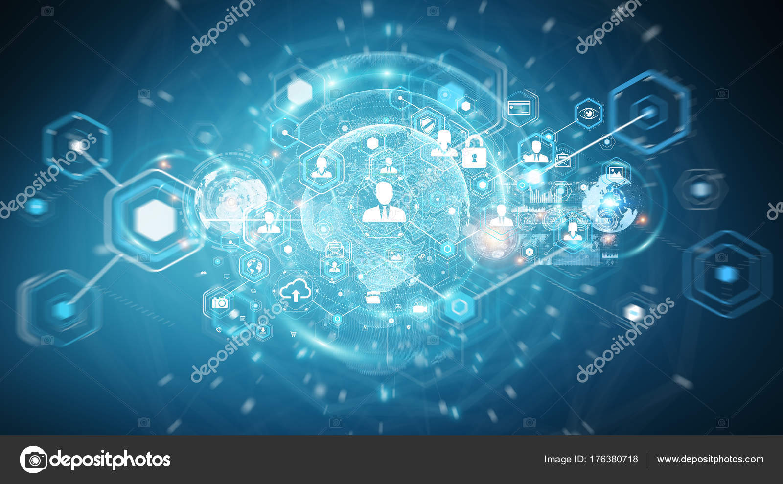 Digital Media Background