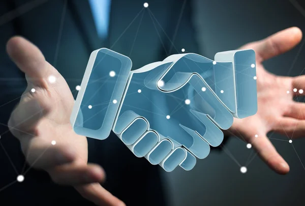 3d man handshake Pictures, 3d man handshake Stock Photos & Images ...