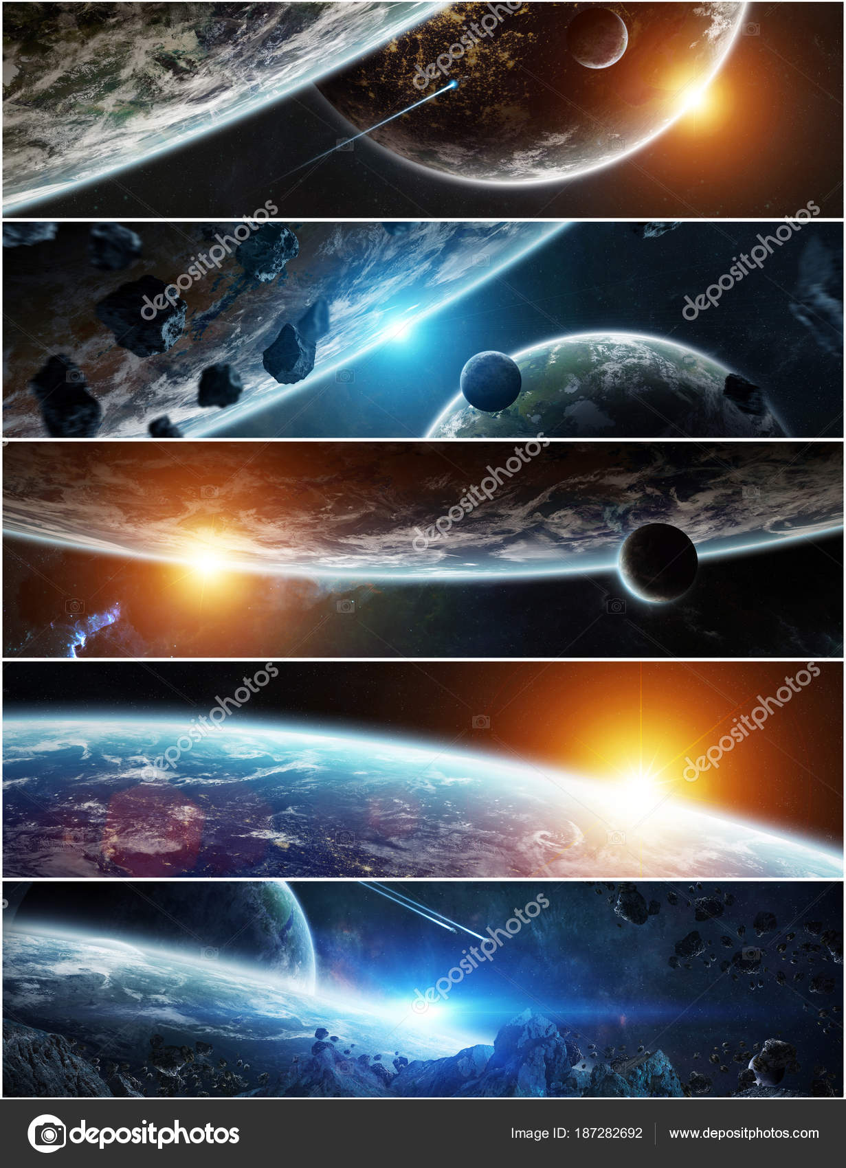 Outer Space Panorama