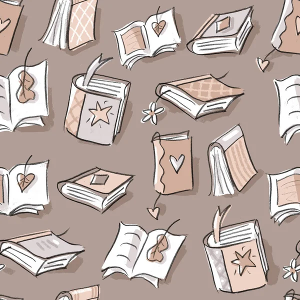 Flying Books seamless pattern Stock Vector Image by ©kois00kois #107643606