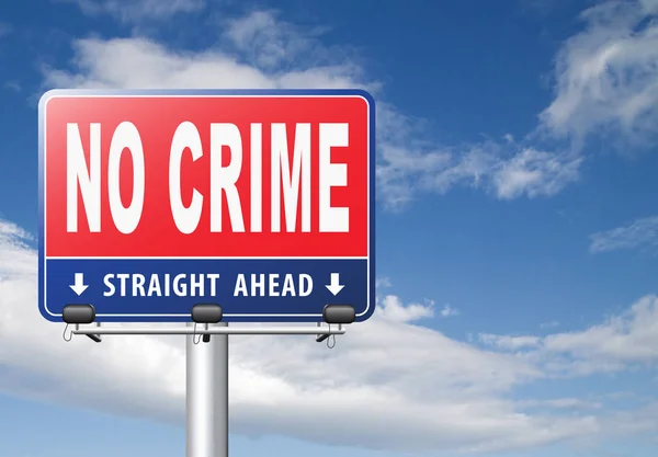 Stop crime sign — Stock Photo © kikkerdirk #73976987