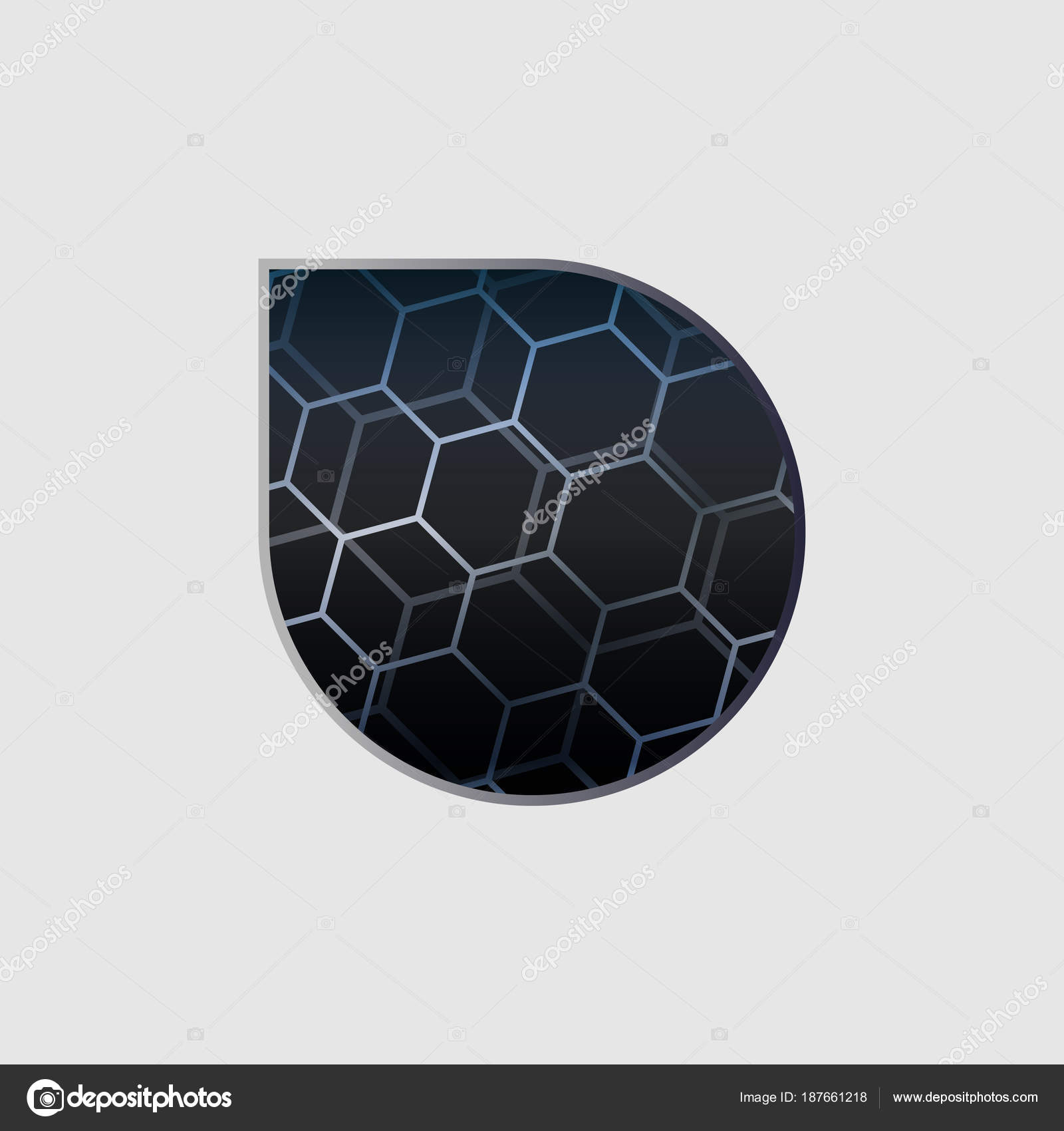 Abstract hexagon symbol Stock Vector by ©longquattro 187661218
