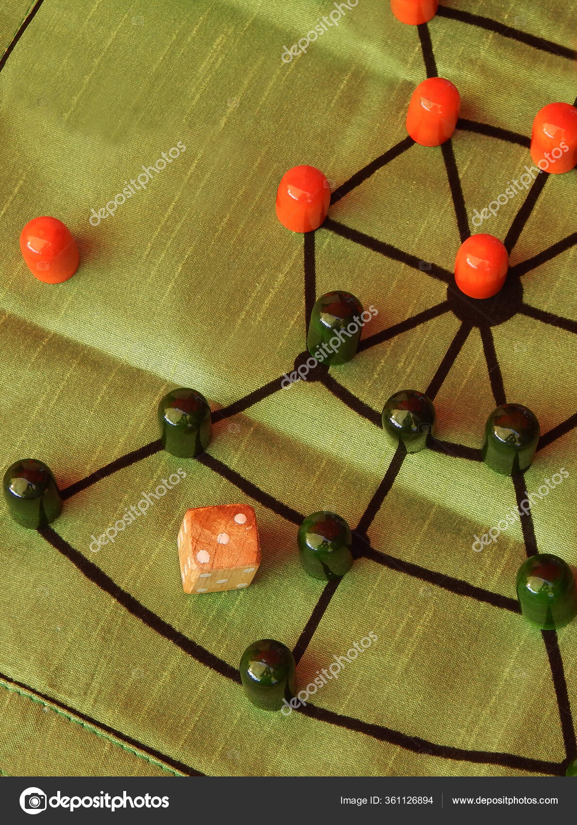 Indian Dice Based Ancient Cultural Traditional Games – Stock Editorial ...