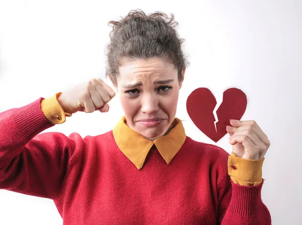Heart breaker woman Stock Photo by ©olly18 143389369