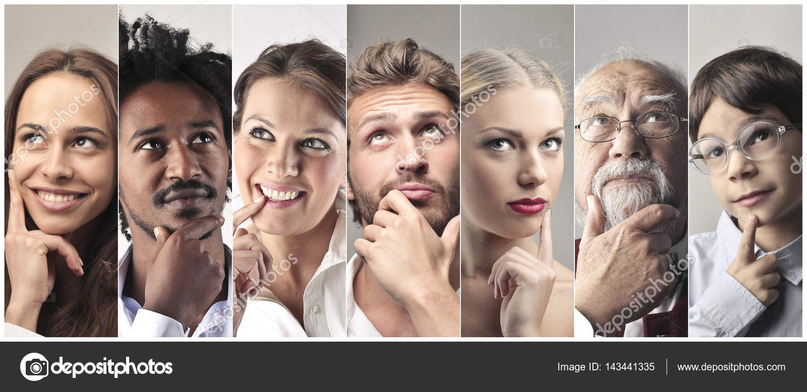 Different people, different thoughts — Stock Photo © olly18 #143441335