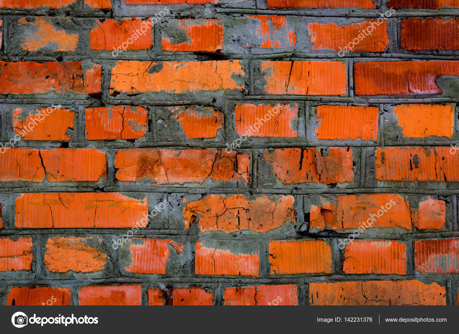 Old wall with red brickwork Stock Photo by ©pklimenko 142231376