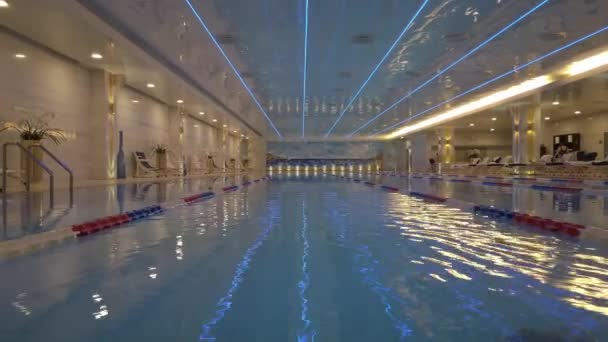 Panorama of luxury swimming pool in Radisson Collection Hotel — Stock ...