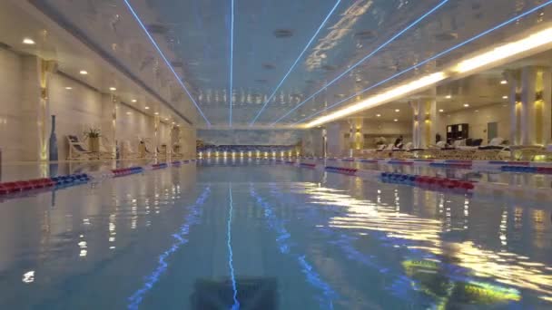 Panorama of luxury swimming pool in Radisson Collection Hotel — Stock ...