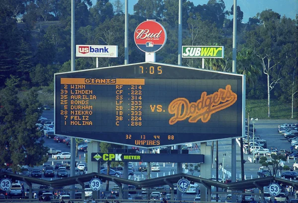 Estadio Dodger - Los Angeles Dodgers — Foto editorial de stock ...
