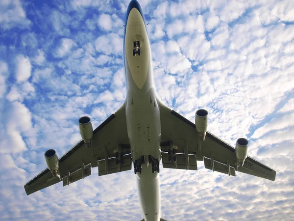 Sunset and airplane — Stock Photo © marchcattle #2834106