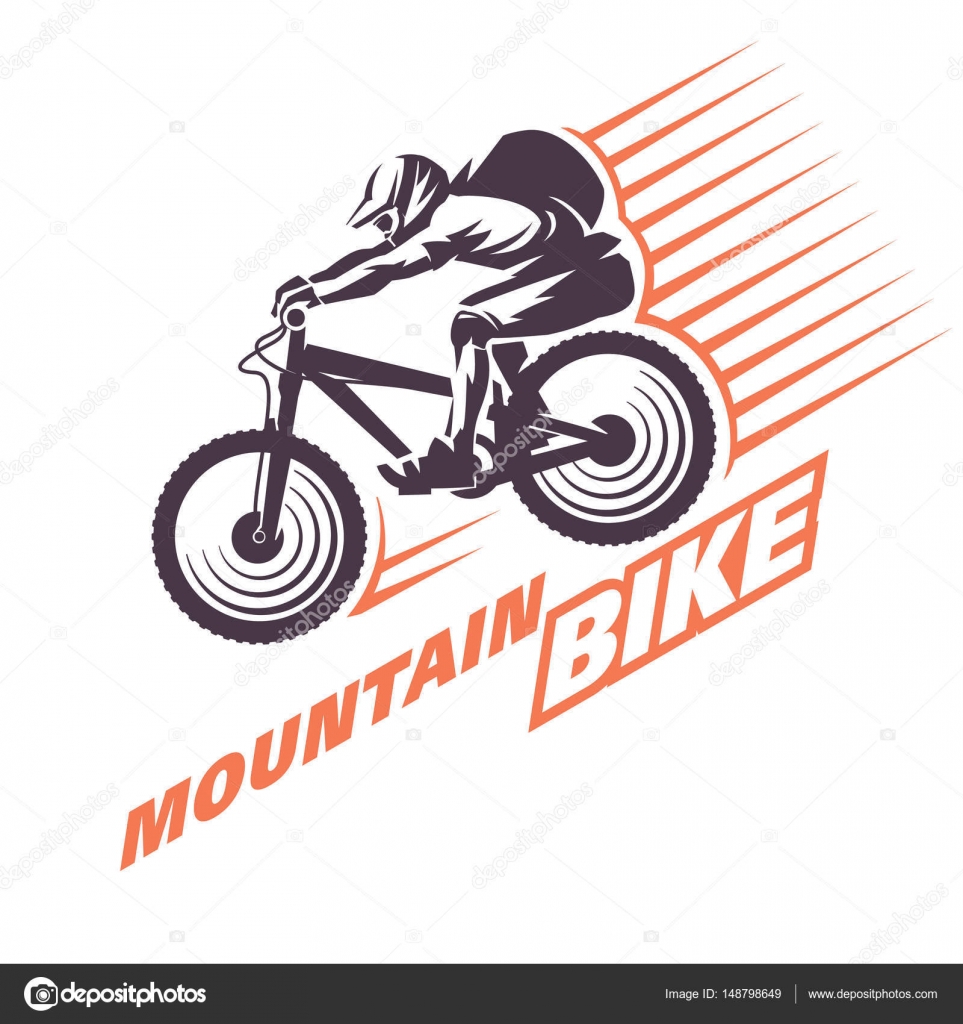 Mountain bike trials Stock Vector by ©archetype 148798649