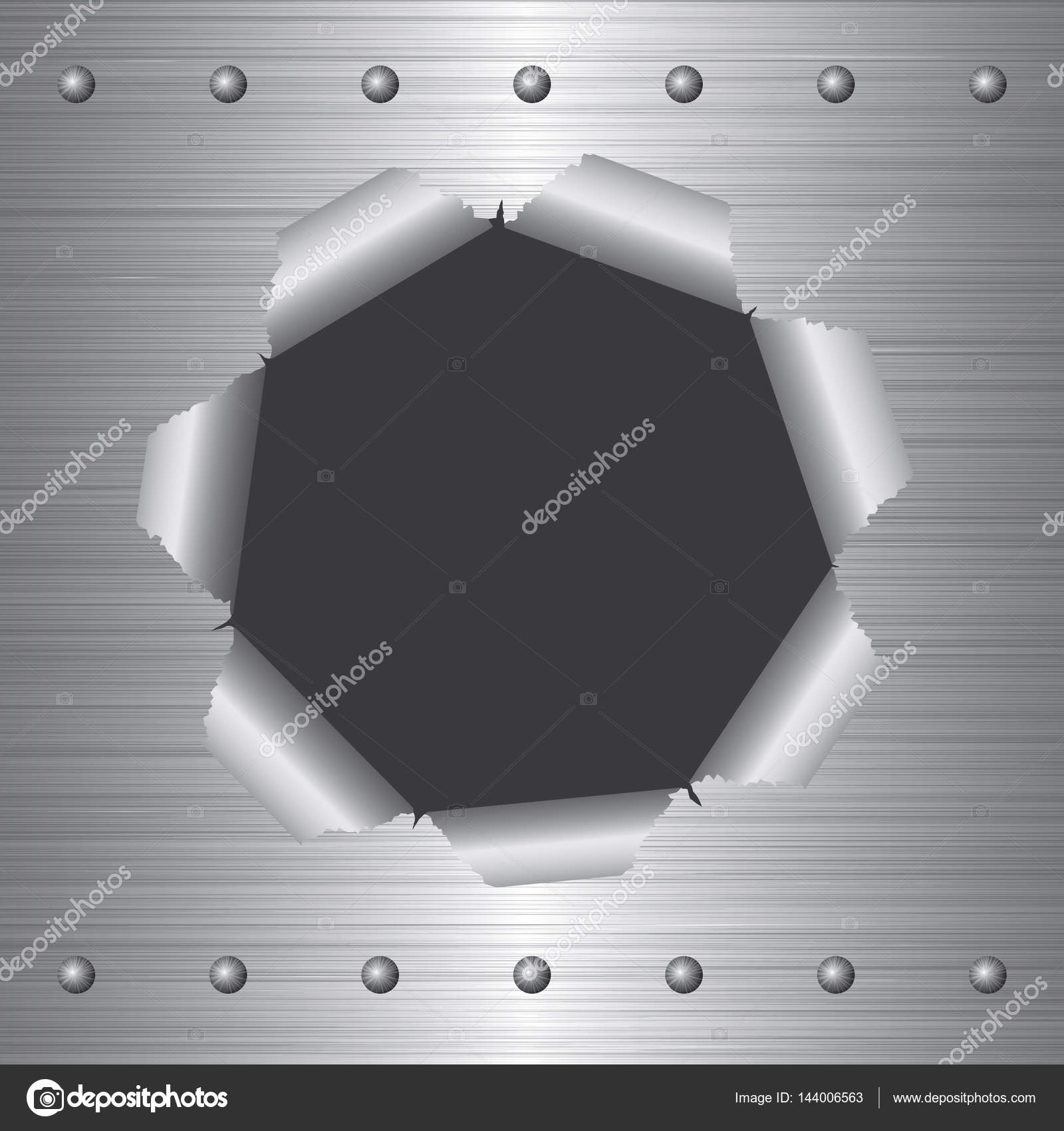 Matte iron plate. Stock Vector Image by ©shipowner #144006563