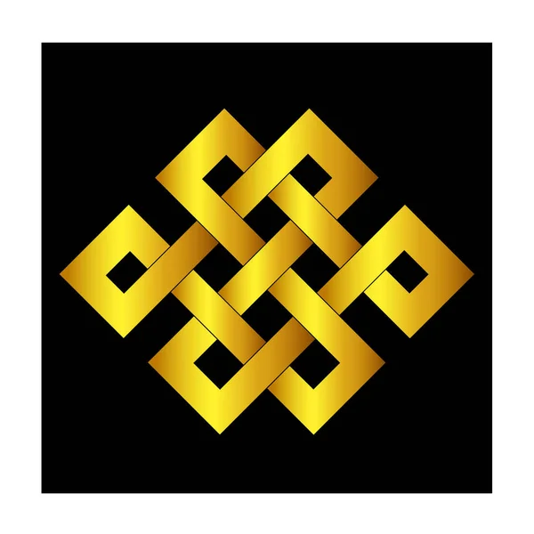 Simple design element. Celtic knot. Node happiness. — Stock Vector ...