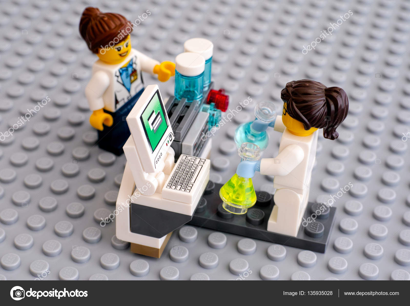 Girl Scientist Lego