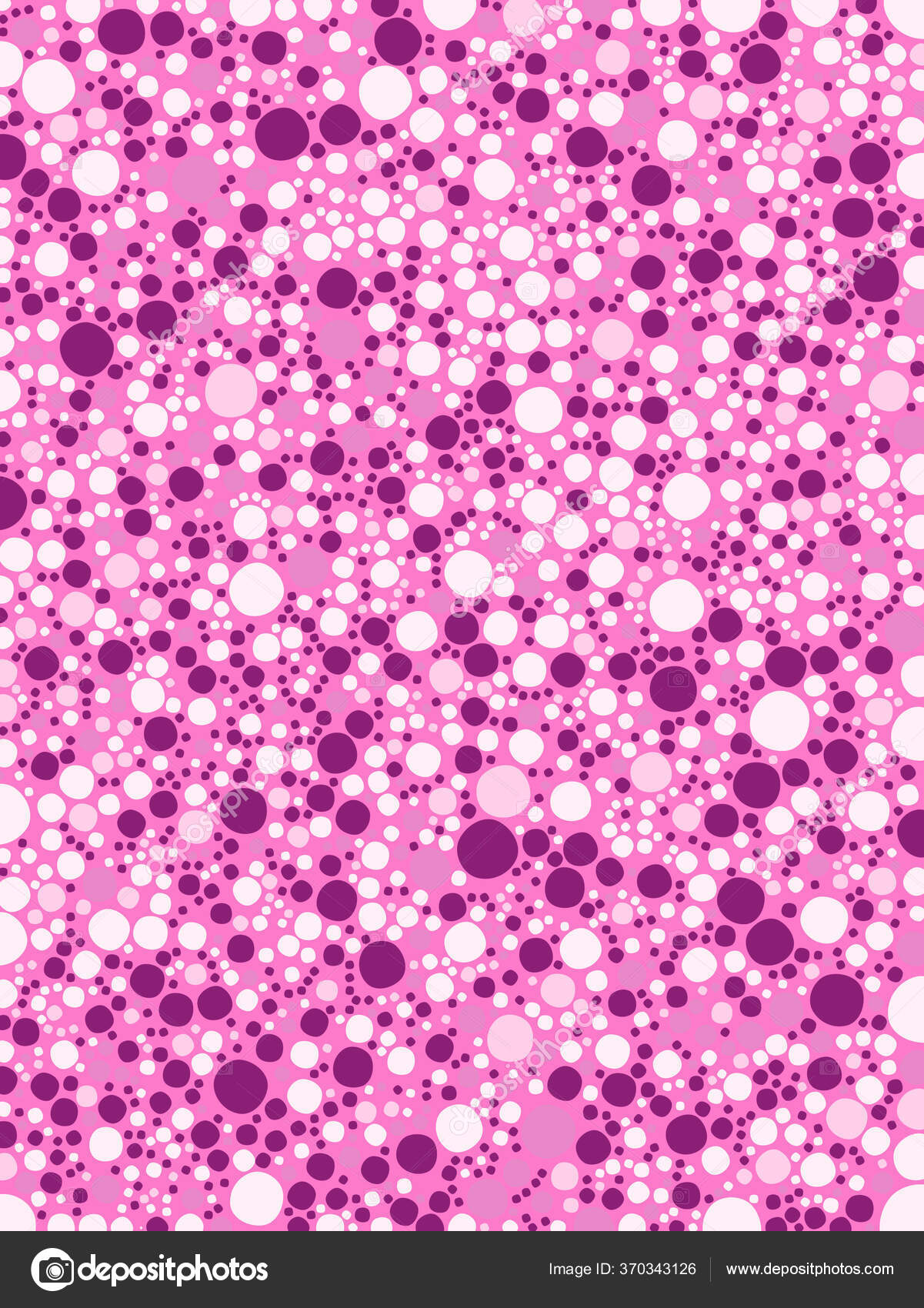 Pink Wallpaper Polka Dot Background Image Graphic Digital Art Textile ...