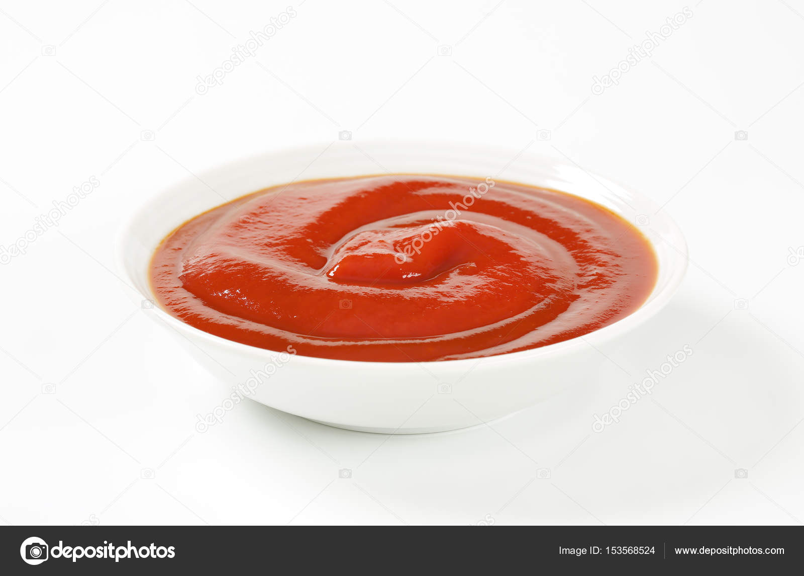 Smooth tomato puree — Stock Photo © ajafoto #153568524