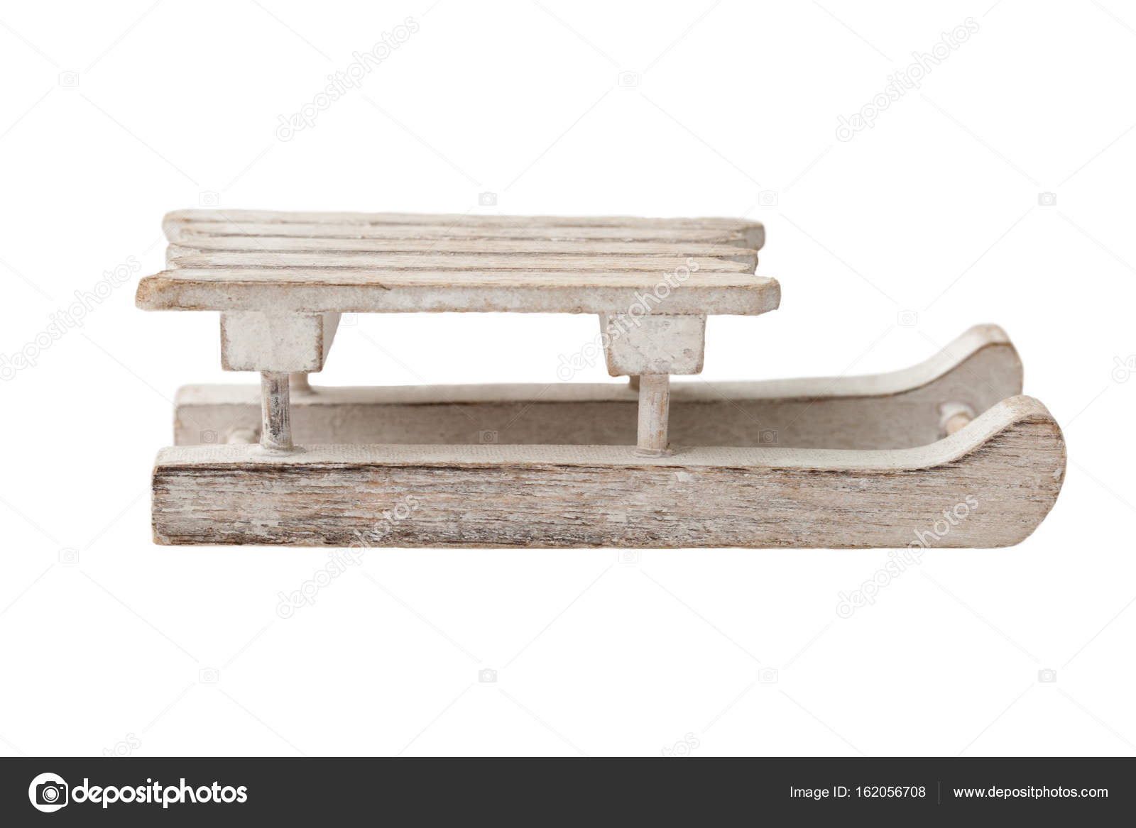 Wooden small sledge — Stock Photo © hd-design #162056708