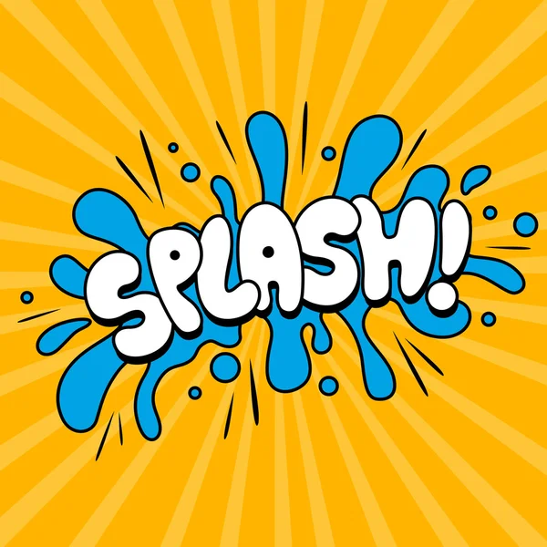Water splash — Stock Vector © ramonakaulitzki #22948358